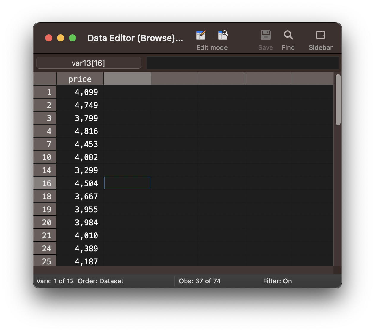 To run a command on a subset where a variable is larger or equal to a ...